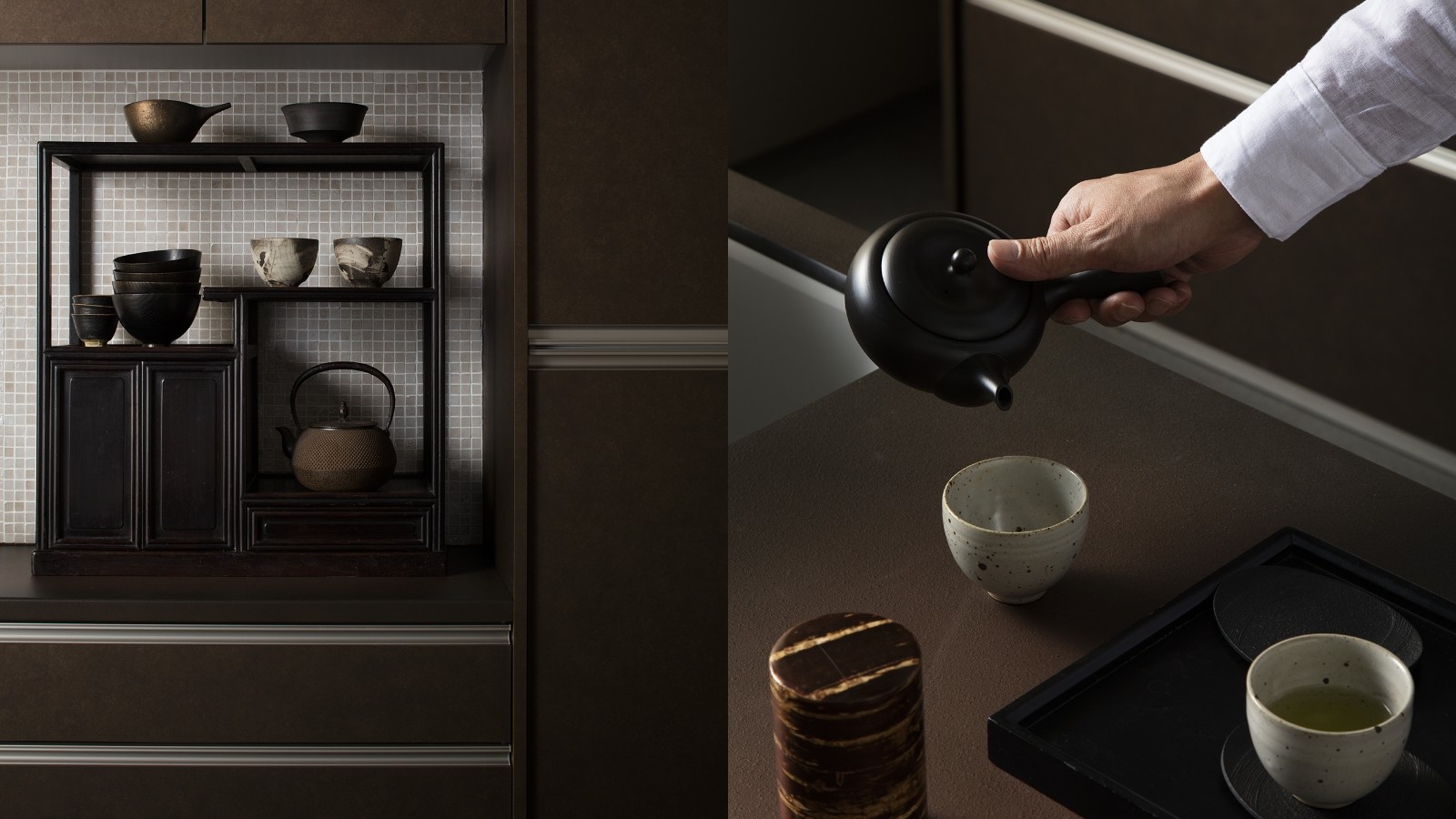 BURST BROWN WA-MODERN STYLE 爆棕色 / 和式現代風格 | 日本廚具Toclas｜堡立名廚｜ToclasTaiwan